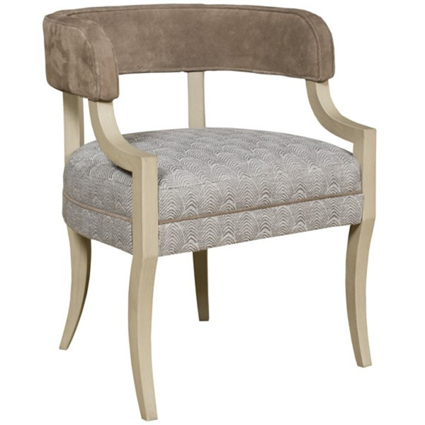 Vanguard Furniture Otisco Crypton® Upholstered Back Arm Chair | Wayfair