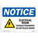 SignMission OSHA Notice - Electrical Room Storage Prohibited Sign With ...