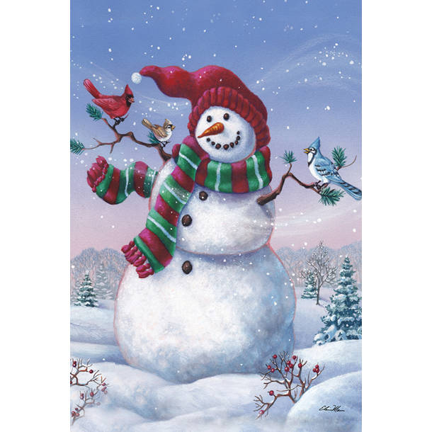 Toland Home Garden Double Sided 40'' H x 28'' W Polyester Christmas ...
