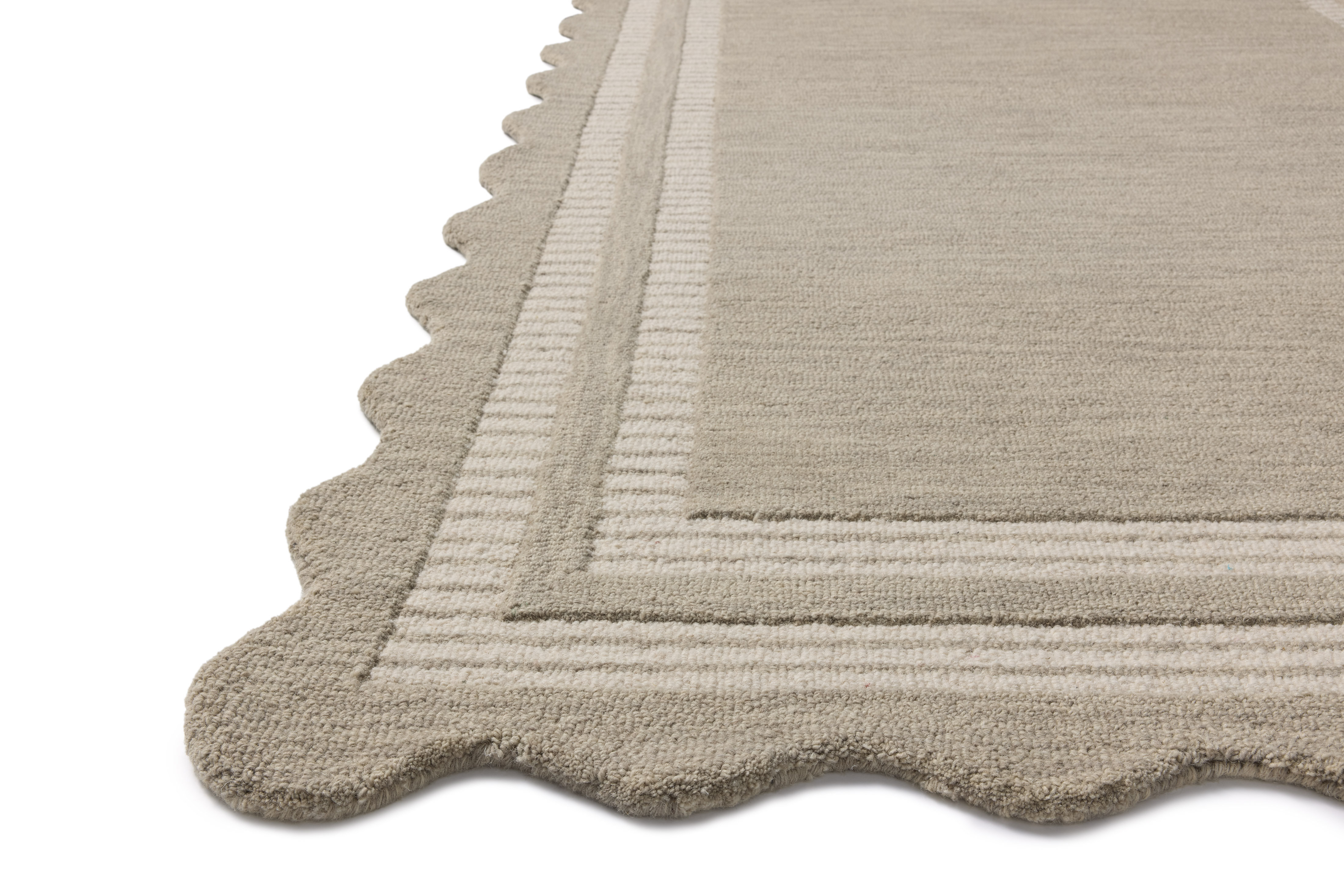 Chris Loves Julia x Loloi Scottie Fog / Ivory Area Rug | Wayfair
