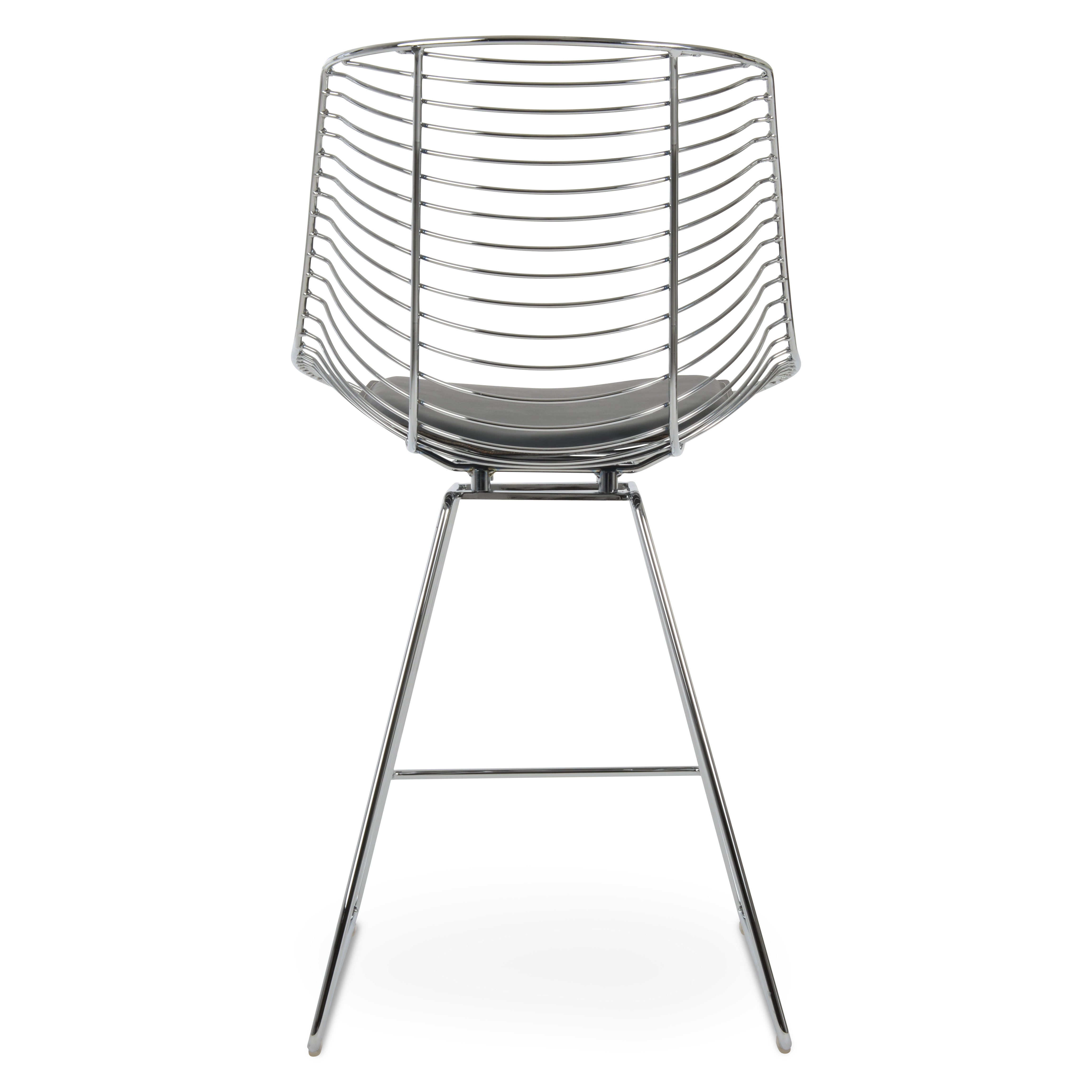 sohoConcept Tiger Wire Counter Stool | Wayfair