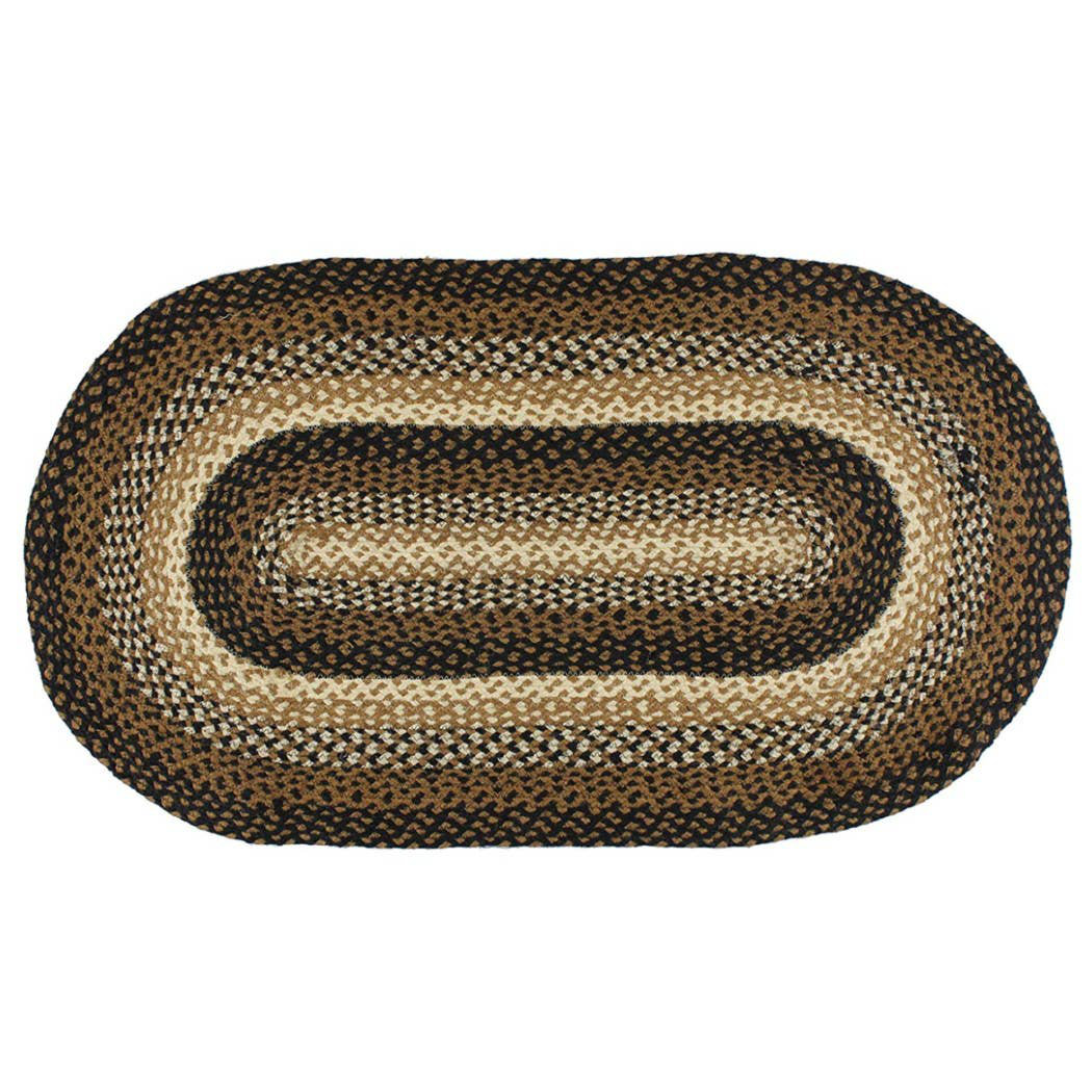 August Grove® Casciola Geometric Machine Braided Cotton Area Rug in ...