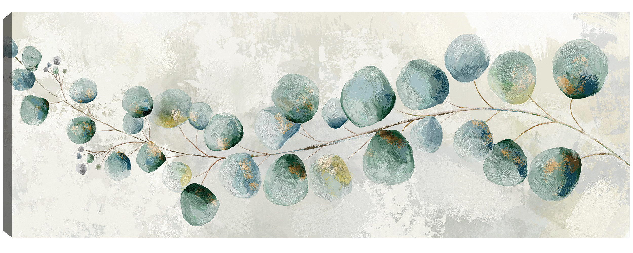 Winston Porter Eucalyptus Branch II By Studio Arts Canvas Art Print ...
