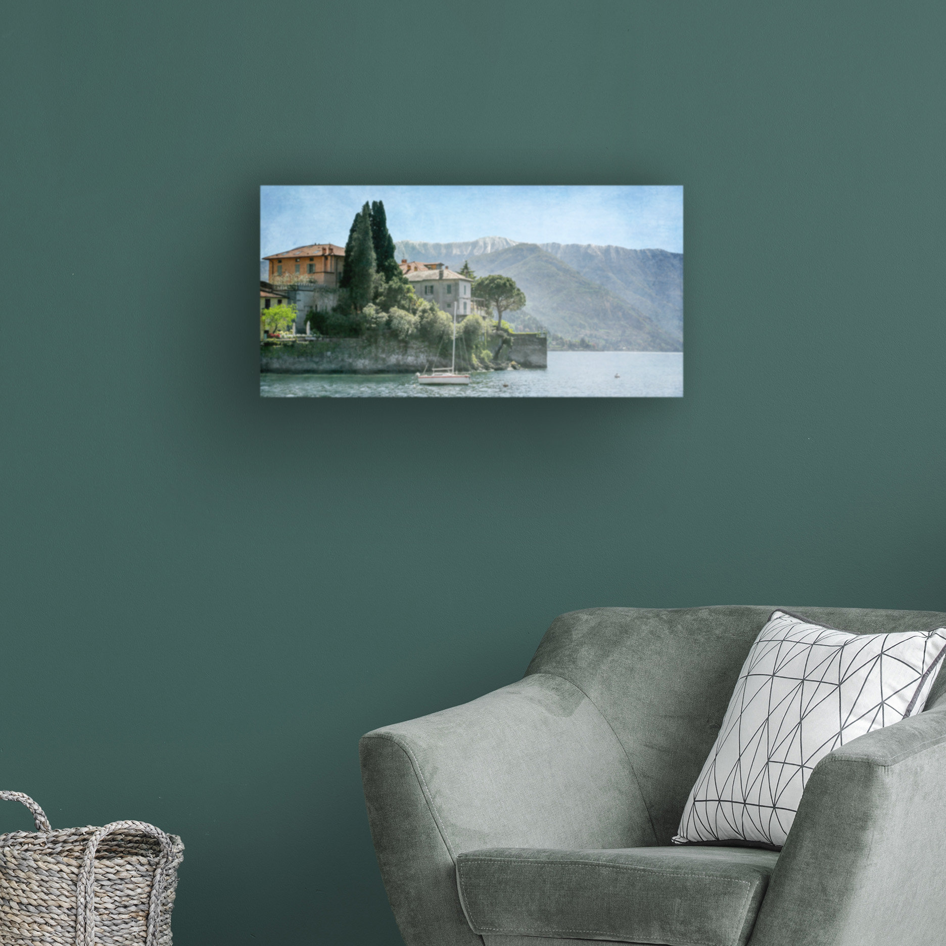 Winston Porter Brooke T Ryan 'Varenna Vista' Canvas Art - Wayfair Canada