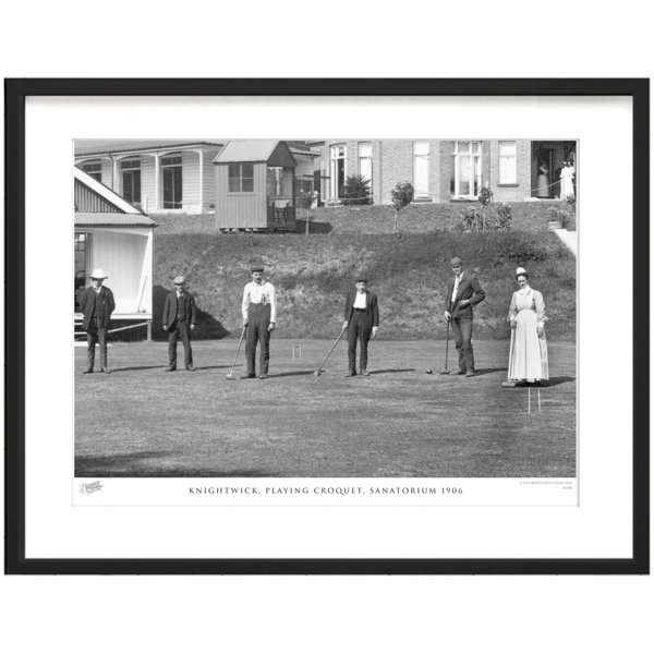 The Francis Frith Collection Knightwick, Playing Croquet, Sanatorium ...