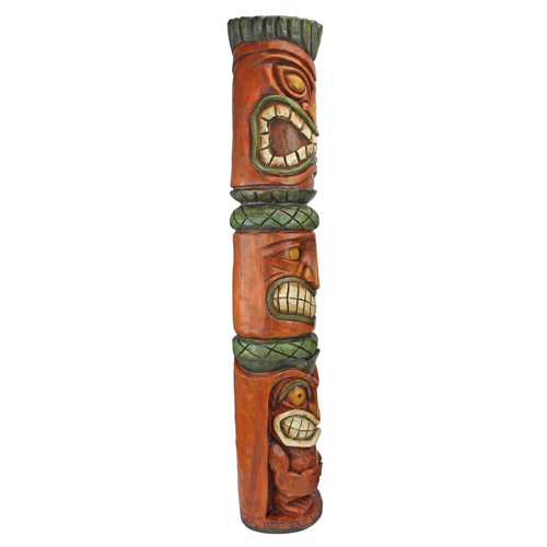 Design Toscano Aloha Hawaii Tiki Moai Haku Pani Statue & Reviews | Wayfair