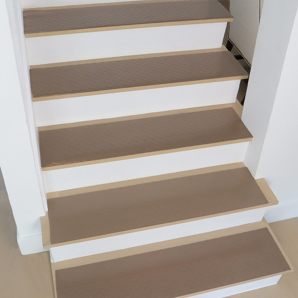 Rubber-Cal, Inc. Rubber-Cal "Coin-Grip" Metallic Step Mats (6pack) - 2 ...