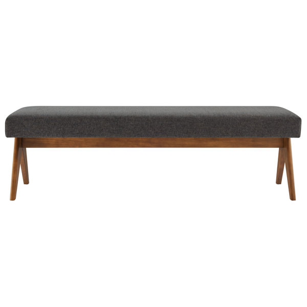 Modway Lyra Fabric Upholstered Bench & Reviews | Wayfair