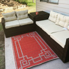 Sol 72 Outdoor™ Amherst Geometric Rug & Reviews | Wayfair