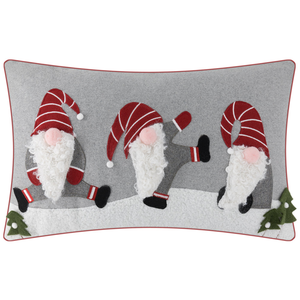 JWH Paoli Pom-poms Polyester Pillow Cover | Wayfair