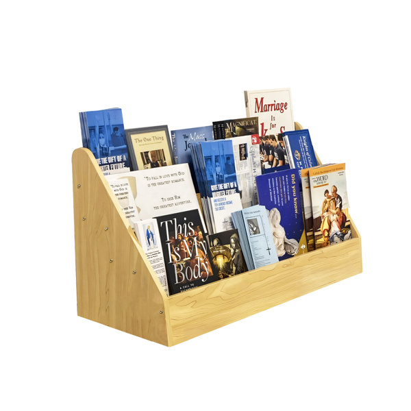 Rebrilliant Countertop Book Shelf Display, Greeting Card Rack, Step ...