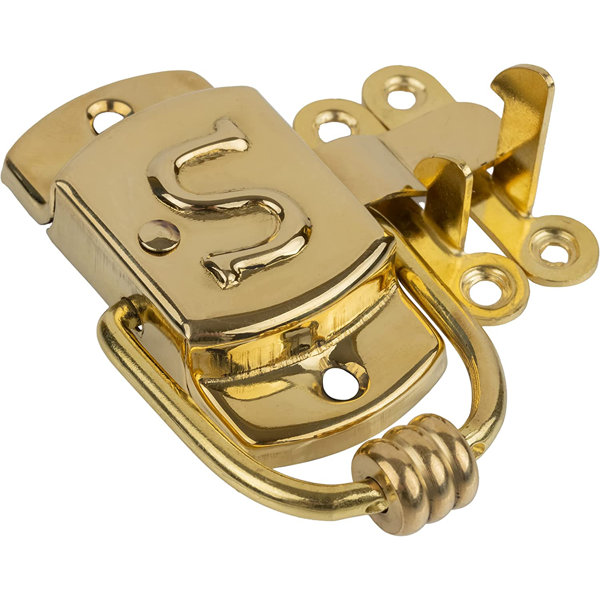 UNIQANTIQ HARDWARE SUPPLY Left Sellers "S" Cabinet Door Latch and Catch ...