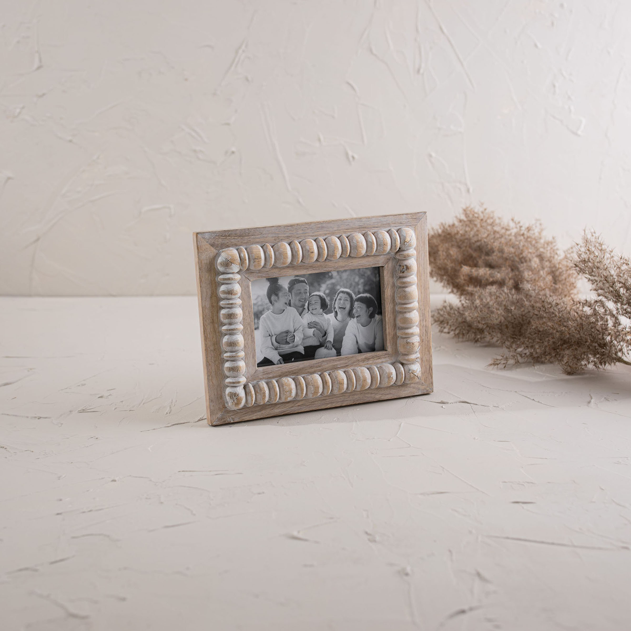 Foreside Home & Garden Multi Bead 4X6 Wood Photo Frame | Wayfair