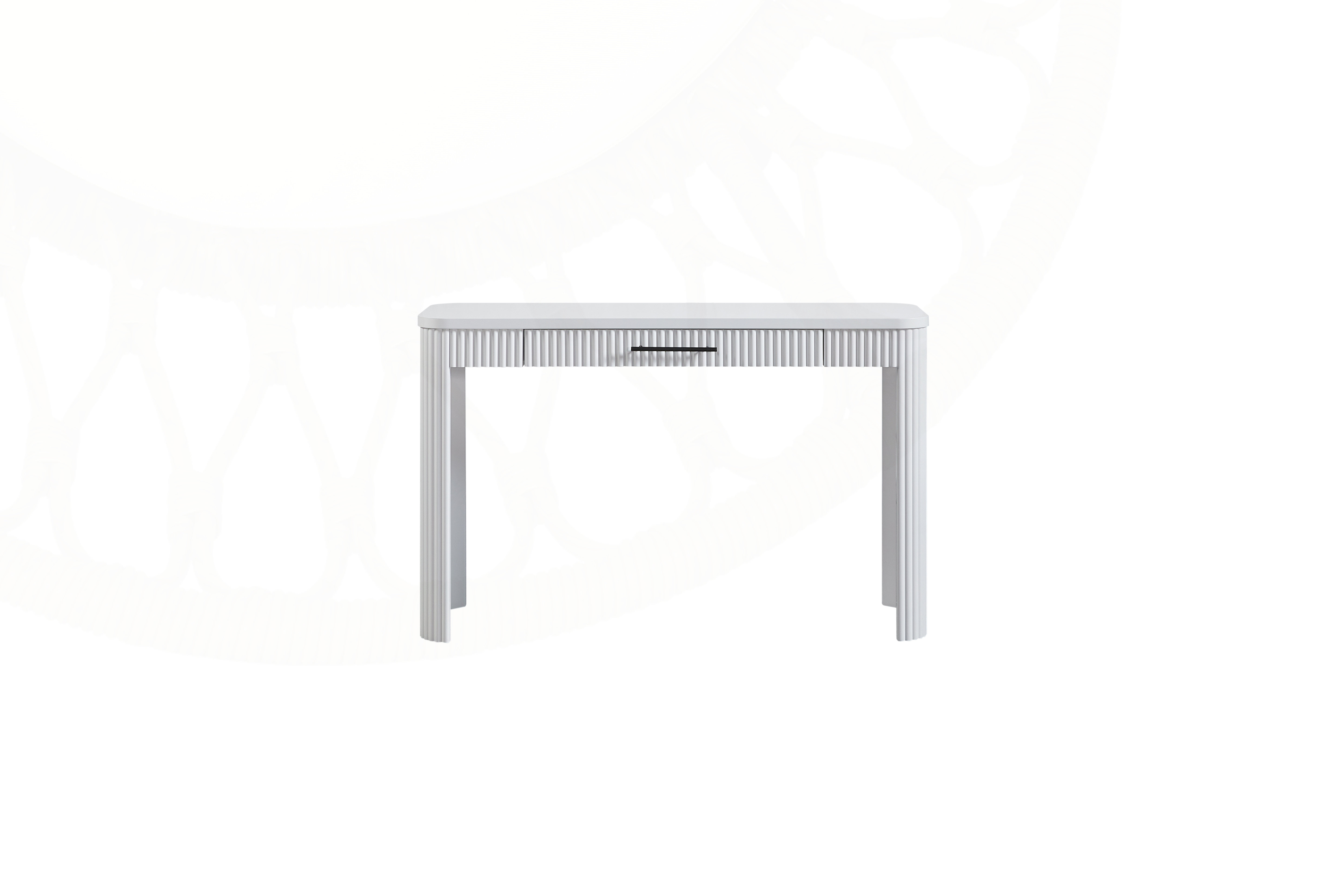 Latitude Run® Stylish Writing Bublava with Spacious Work Surface and ...
