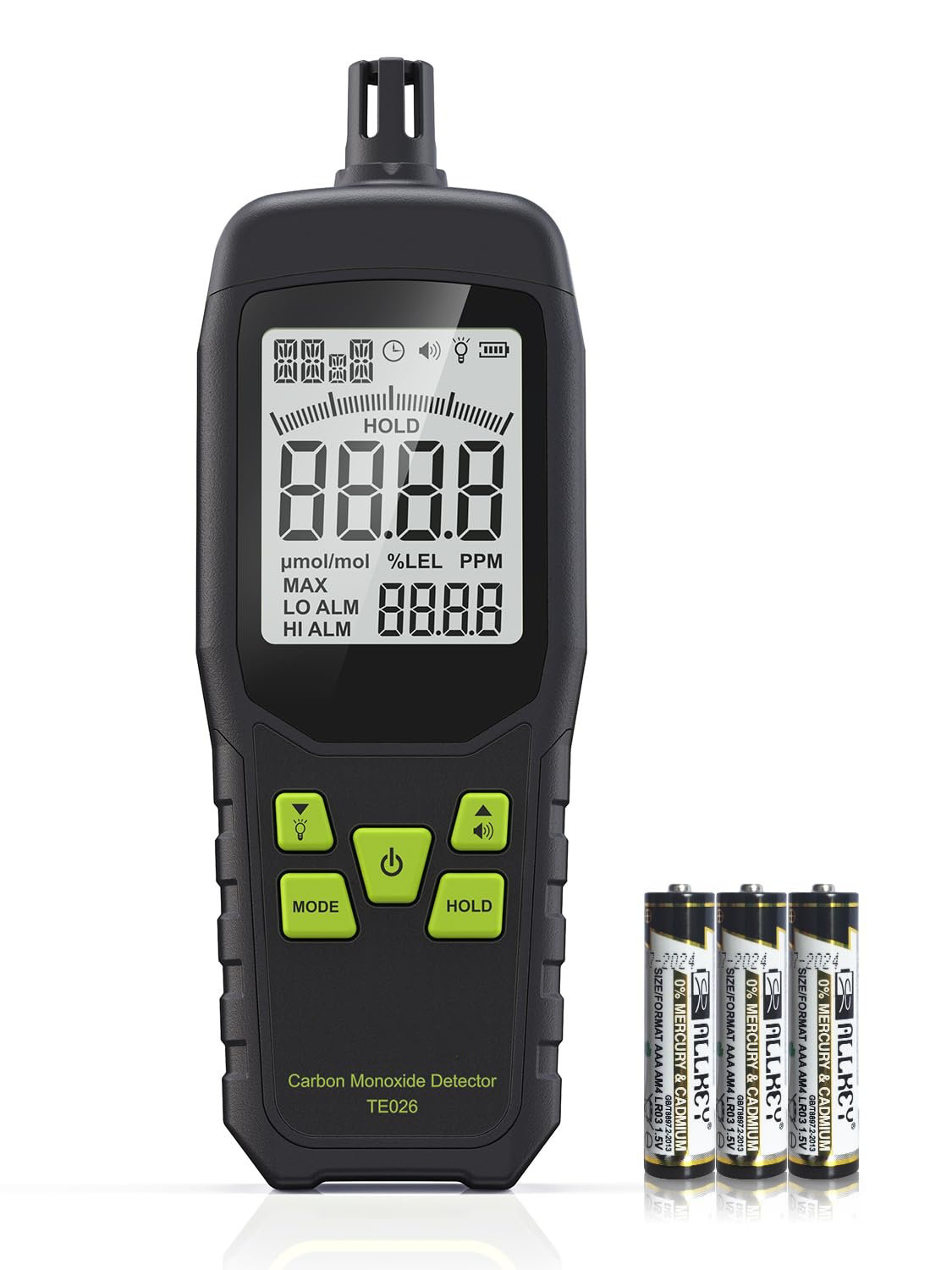 MODERN WALLS LLC Carbon Monoxide Detector,Portable Carbon Monoxide ...