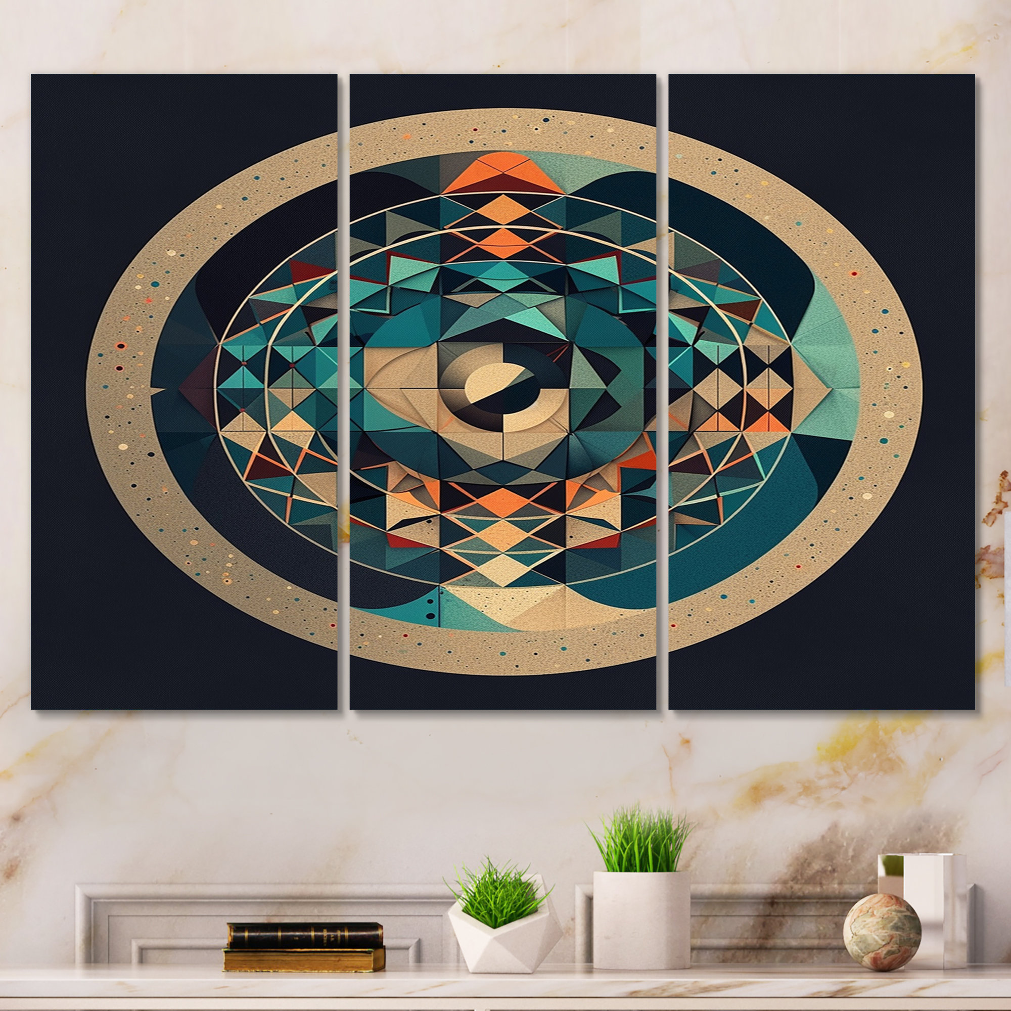 Latitude Run® The Great Mystery Vintage Mandala Illustration I - 3 ...