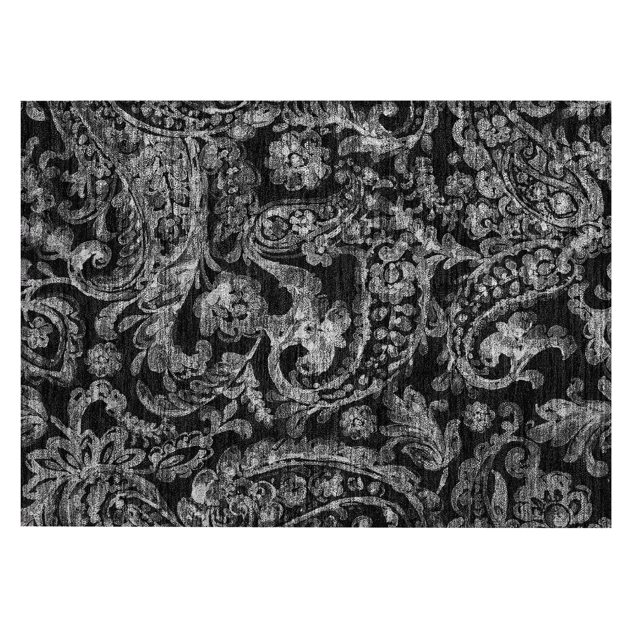 Bungalow Rose Shelsey Paisley Machine Woven Polyester Indoor / Outdoor ...