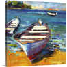 Great Big Canvas 'Boat' Page Pearson Railsback Painting Print | Wayfair