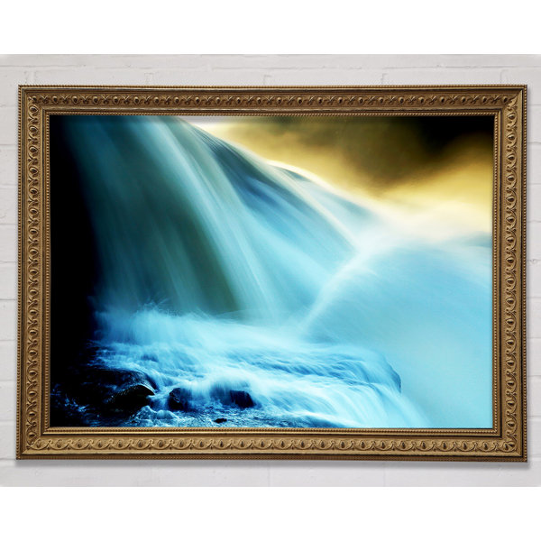Union Rustic Heavens Waterfalls - Single Picture Frame Print | Wayfair ...