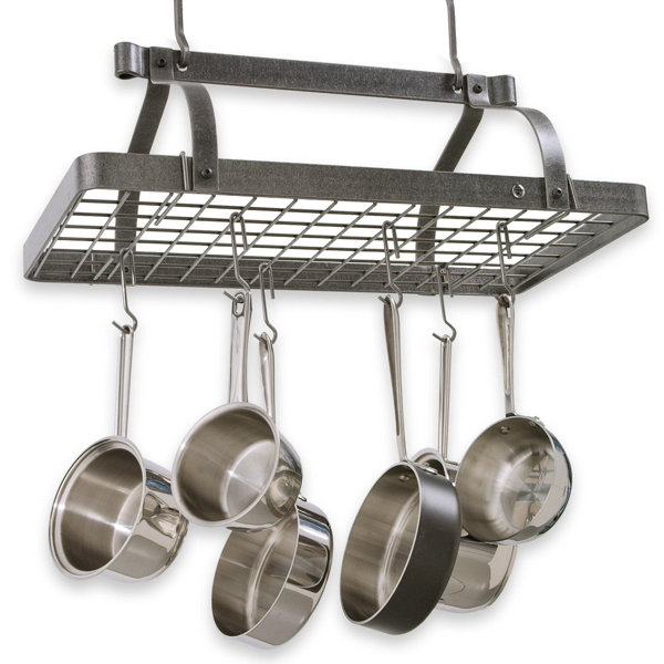Hanging Pot Racks You'll Love | Wayfair