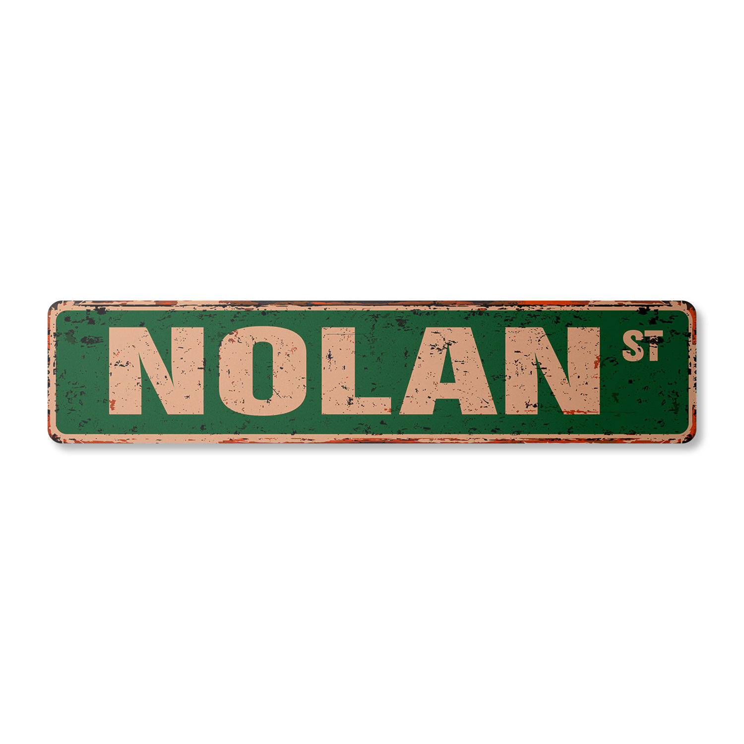 SignMission Nolan Aluminum Street Sign | Wayfair