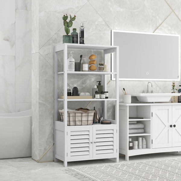 Hokku Designs Weires Freestanding Bathroom Shelves - Wayfair Canada