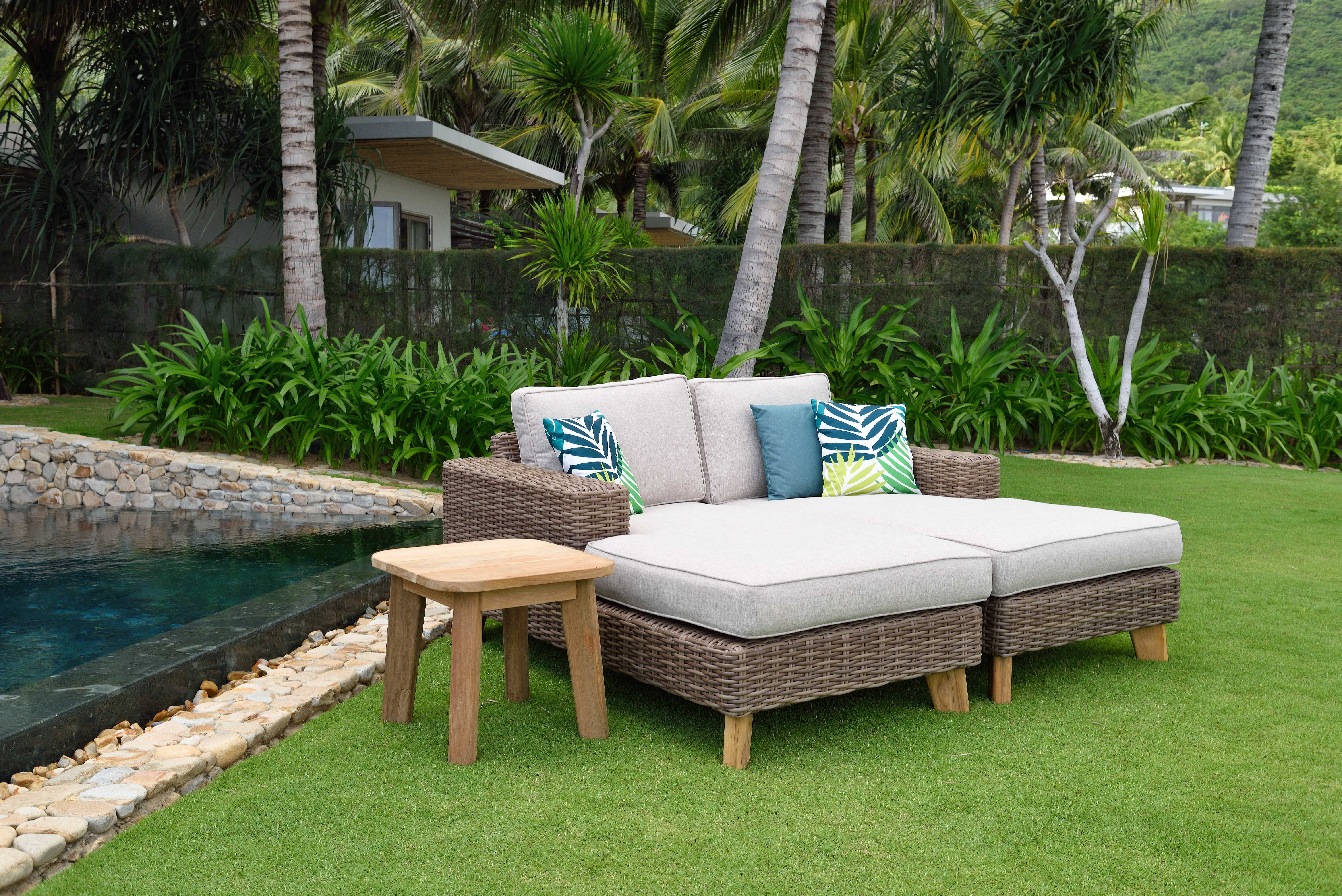 Terrazza Bahamas 2pc Chaise Lounge Set - Sunbrella Cushions | Perigold