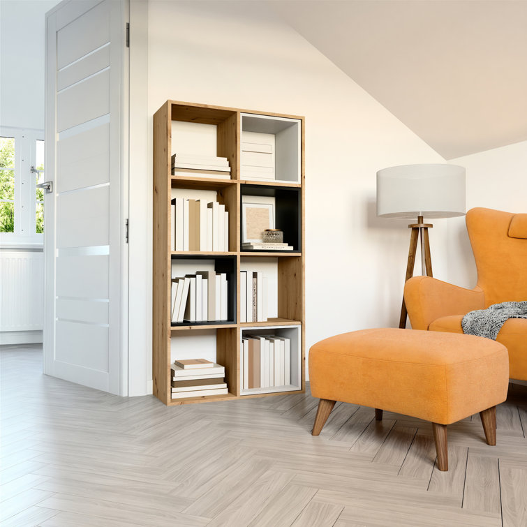 17 Stories Loanne 75cm H x 147cm W Standard Bookcase | Wayfair.co.uk