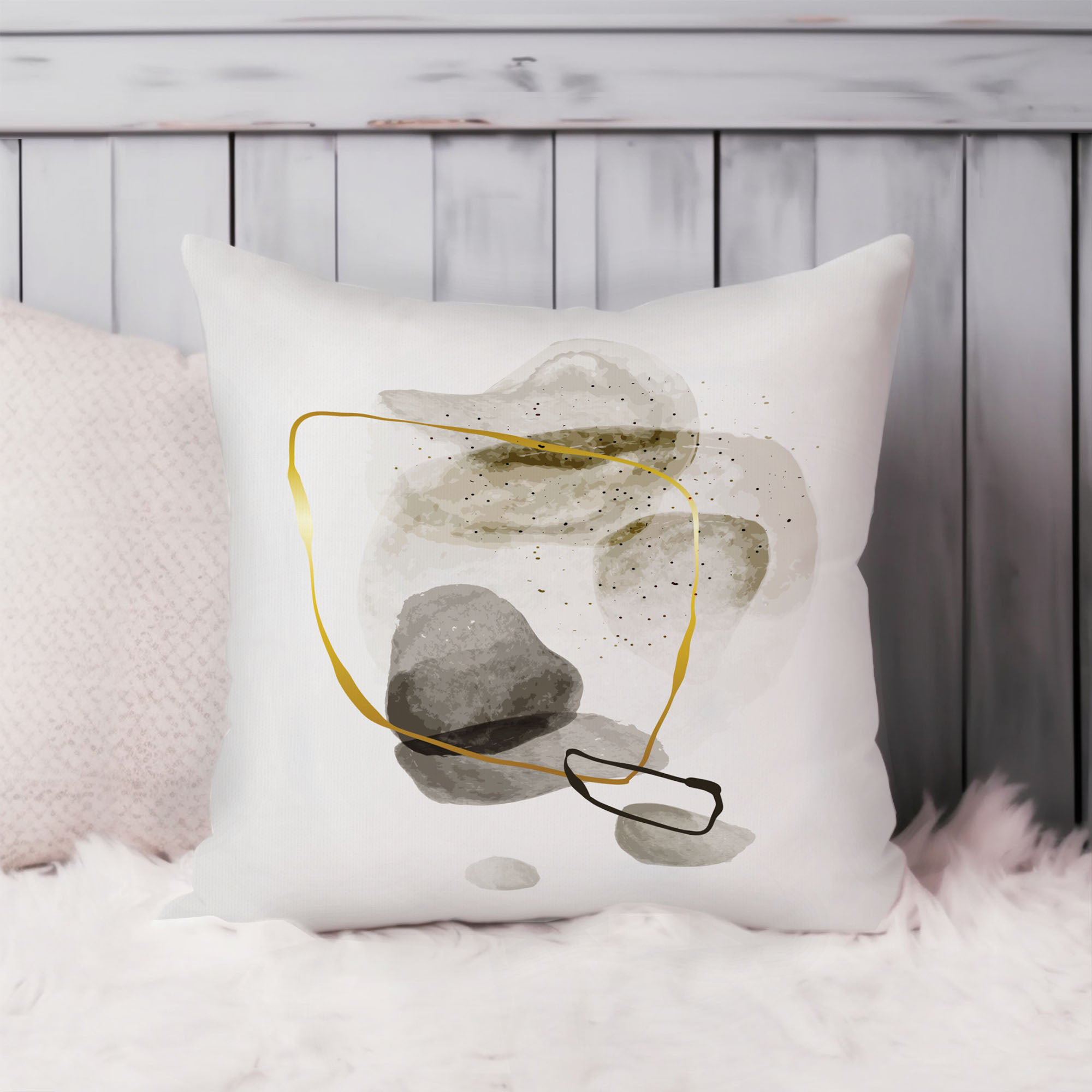 Ethan Taylor Abstract Infinite Balance I Shapes Mid-Century Modern ...