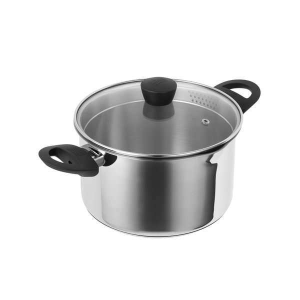 Kuhn Rikon Classic Plus Stainless Steel Induction Safe Casserole Pot ...