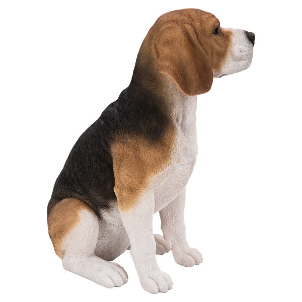 Hi-Line Gift Ltd. Beagle Dog Sitting Statue & Reviews | Wayfair