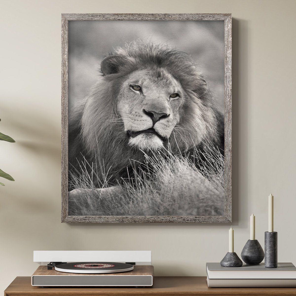 Ophelia & Co. Pride of the Pride Framed Print - Solid Wood | Wayfair
