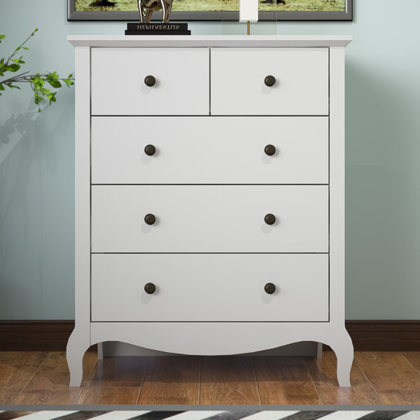 STELLA Sterra 79cm W 5 - Drawer Chest of Drawers & Reviews | Wayfair.co.uk