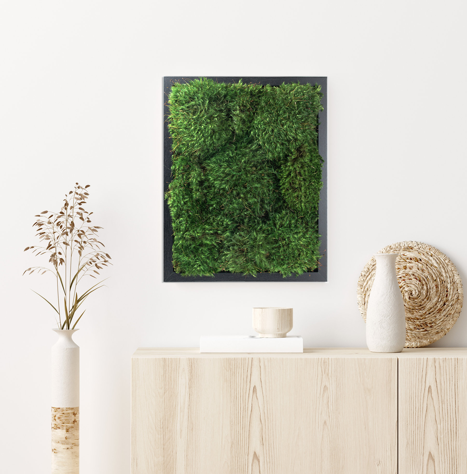 Moss Pure 100% Live Moss Wall Art | Wayfair