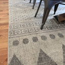 Union Rustic Berger Geometric Rug & Reviews | Wayfair