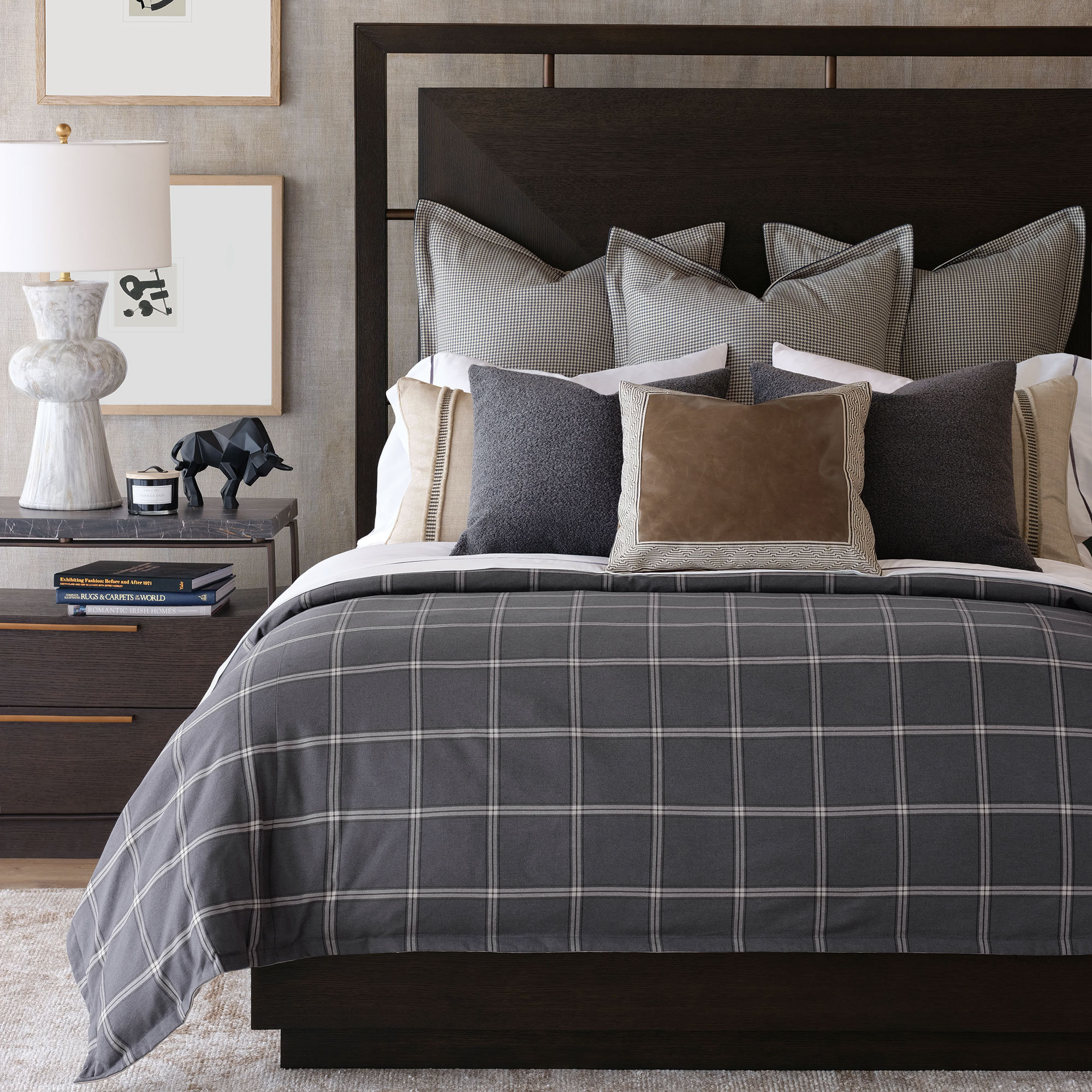 Eastern Accents Carmel By Barclay Butera Plaid Comforter | Wayfair