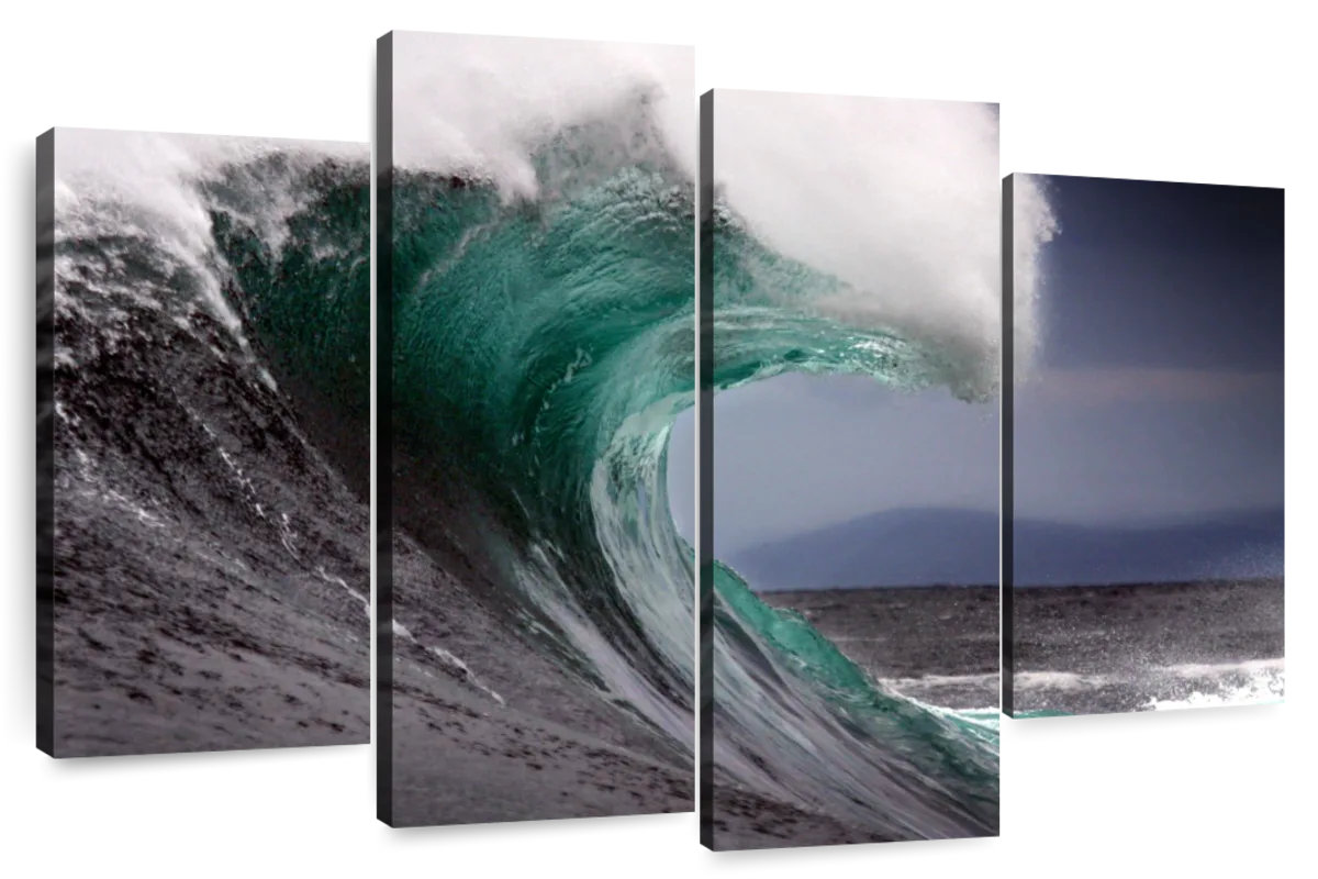 Beachcrest Home™ Gillard Ocean Wave Arch | Wayfair