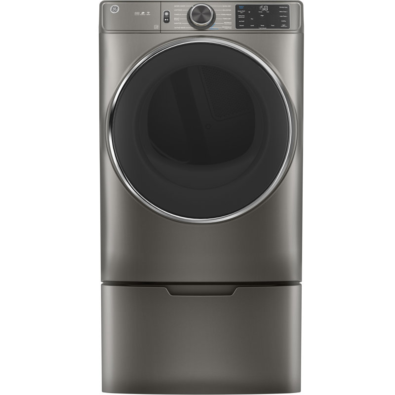 GE Appliances Smart Laundry Appliances 7.8 Cubic Feet Smart Gas ...