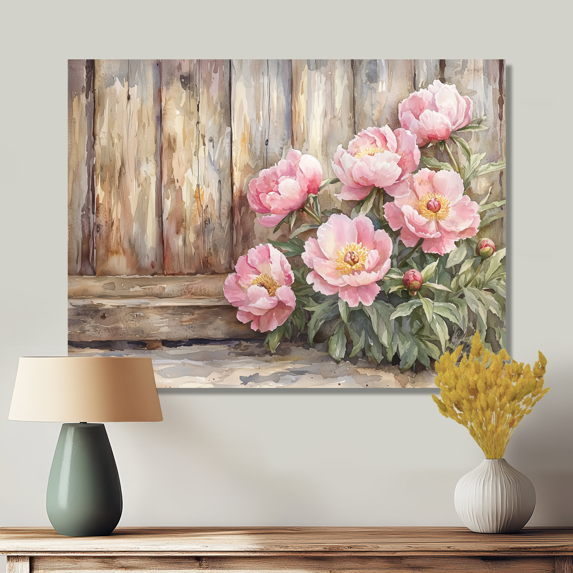 August Grove® Doniel Farm Peonies By The Chicken Coop I - Peonies ...