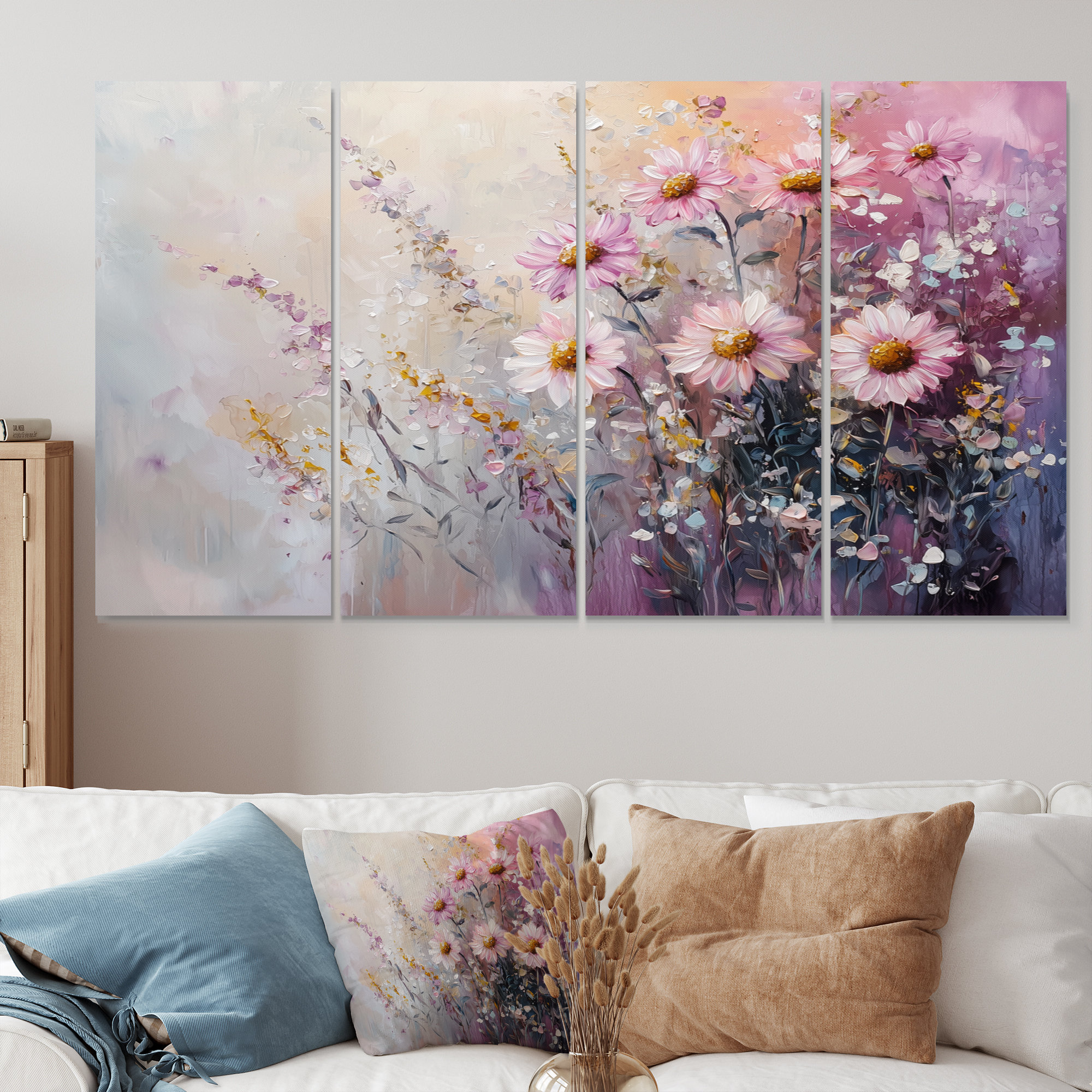 Winston Porter Brewster - Sunflowers Wall Art - Wall Art Canvas | Wayfair