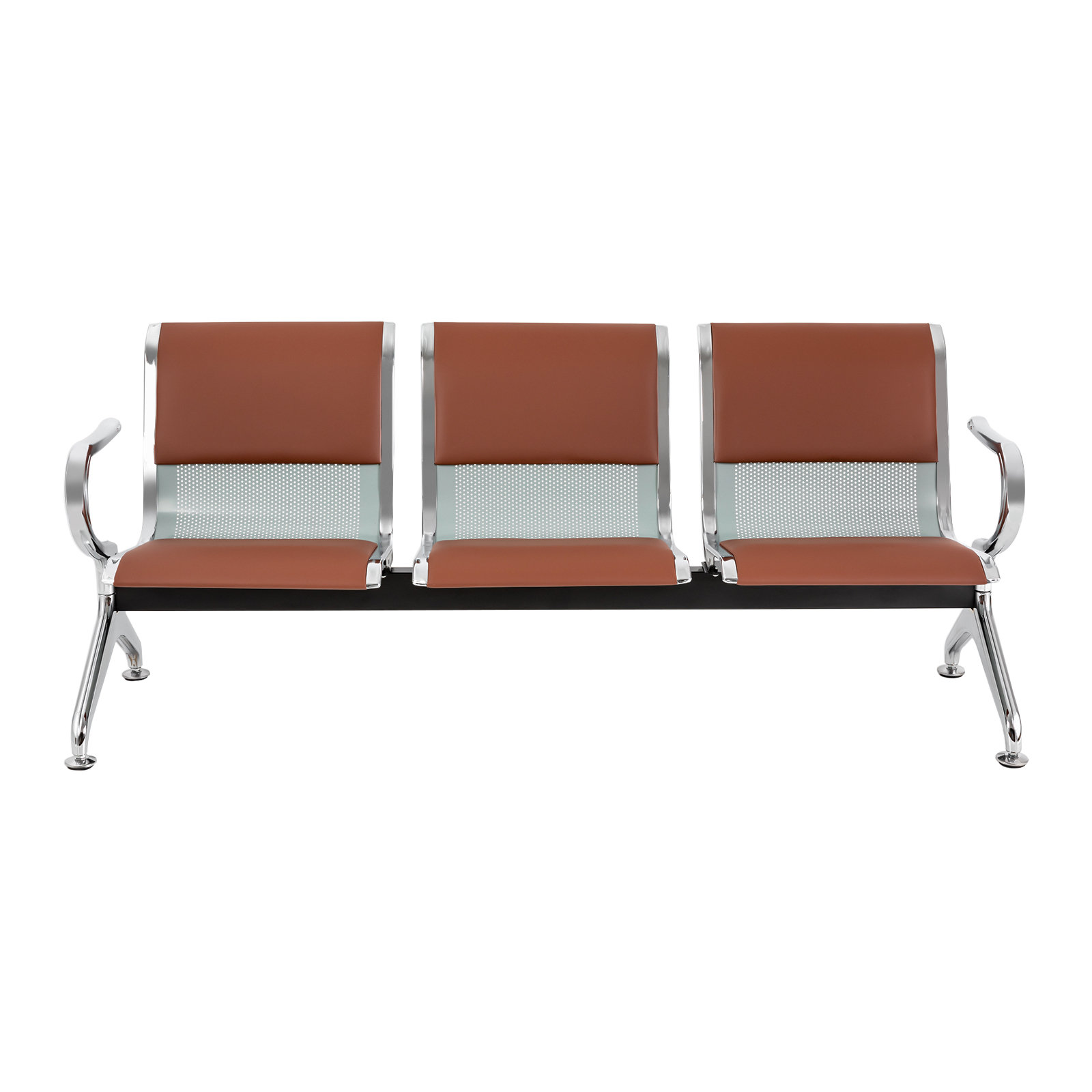 YaoTown 3 Seats Tandem Seating with Metal Frame | Wayfair