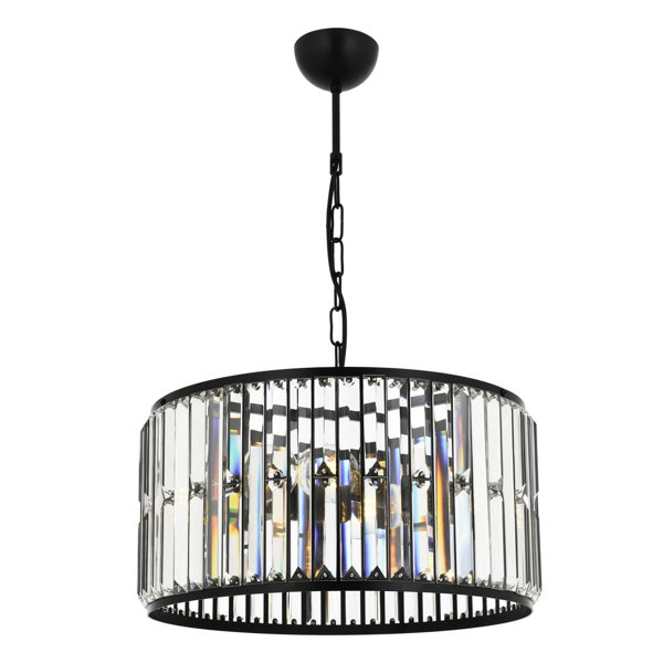 Mercer41 Demps 3 - Light Drum LED Chandelier | Wayfair.co.uk