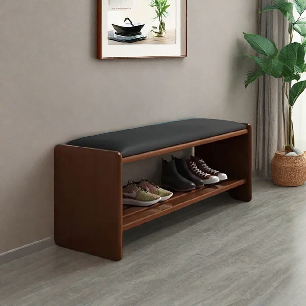 interanest 35.4in Shoe Change Stool Shoe Storage Bench | Wayfair