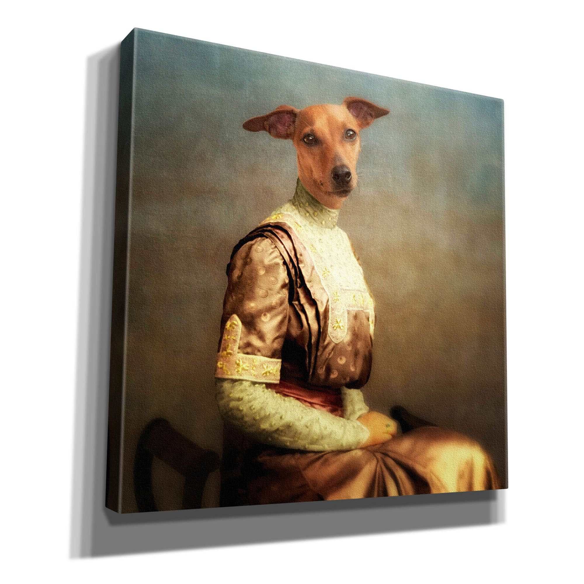 Trinx 'Bambi' By Martine Roch, Canvas Wall Art, 37"X37" - Wayfair Canada