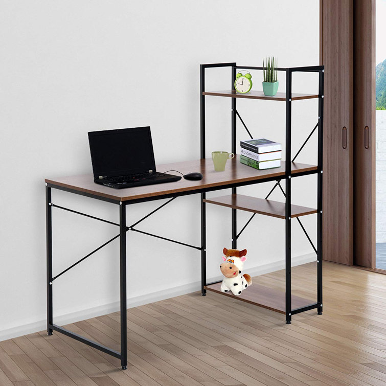 17 Stories Gomes Metal Base Computer Desk & Reviews | Wayfair.co.uk