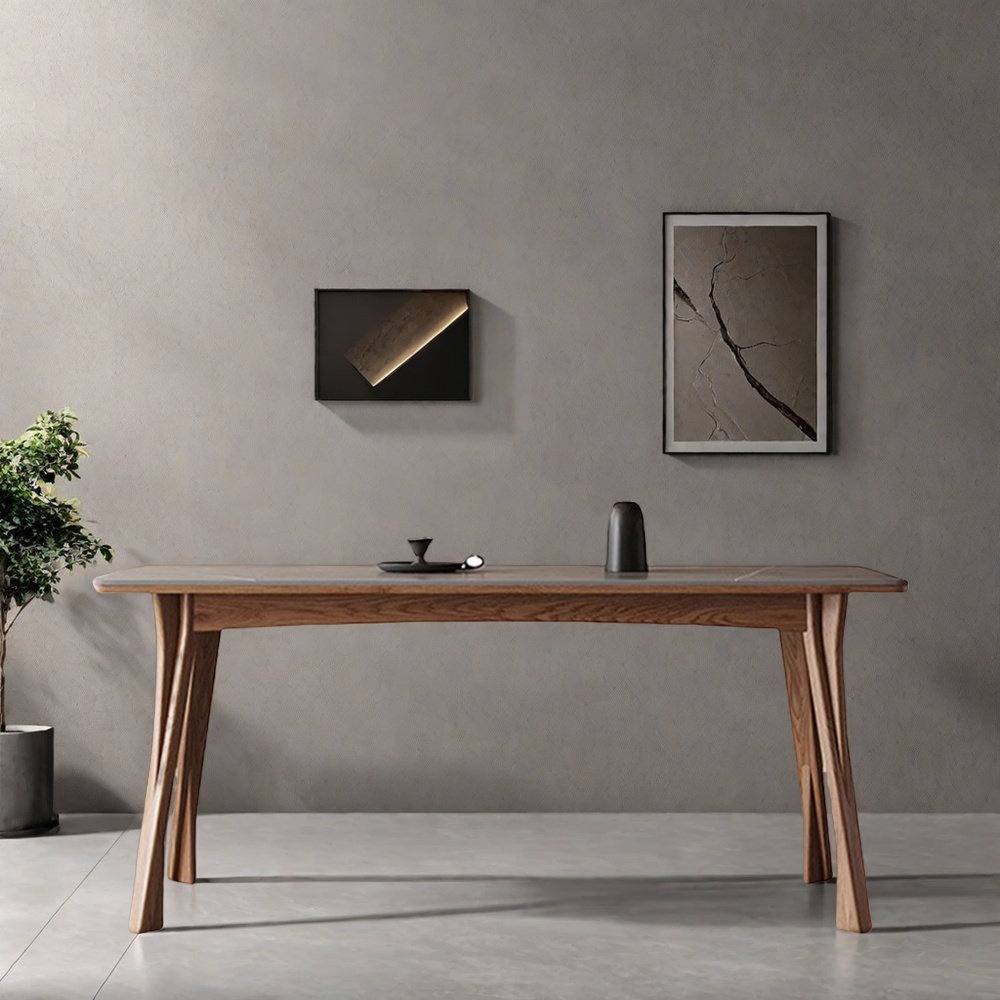 Orren Ellis Modern simple ash wood family dining table | Wayfair