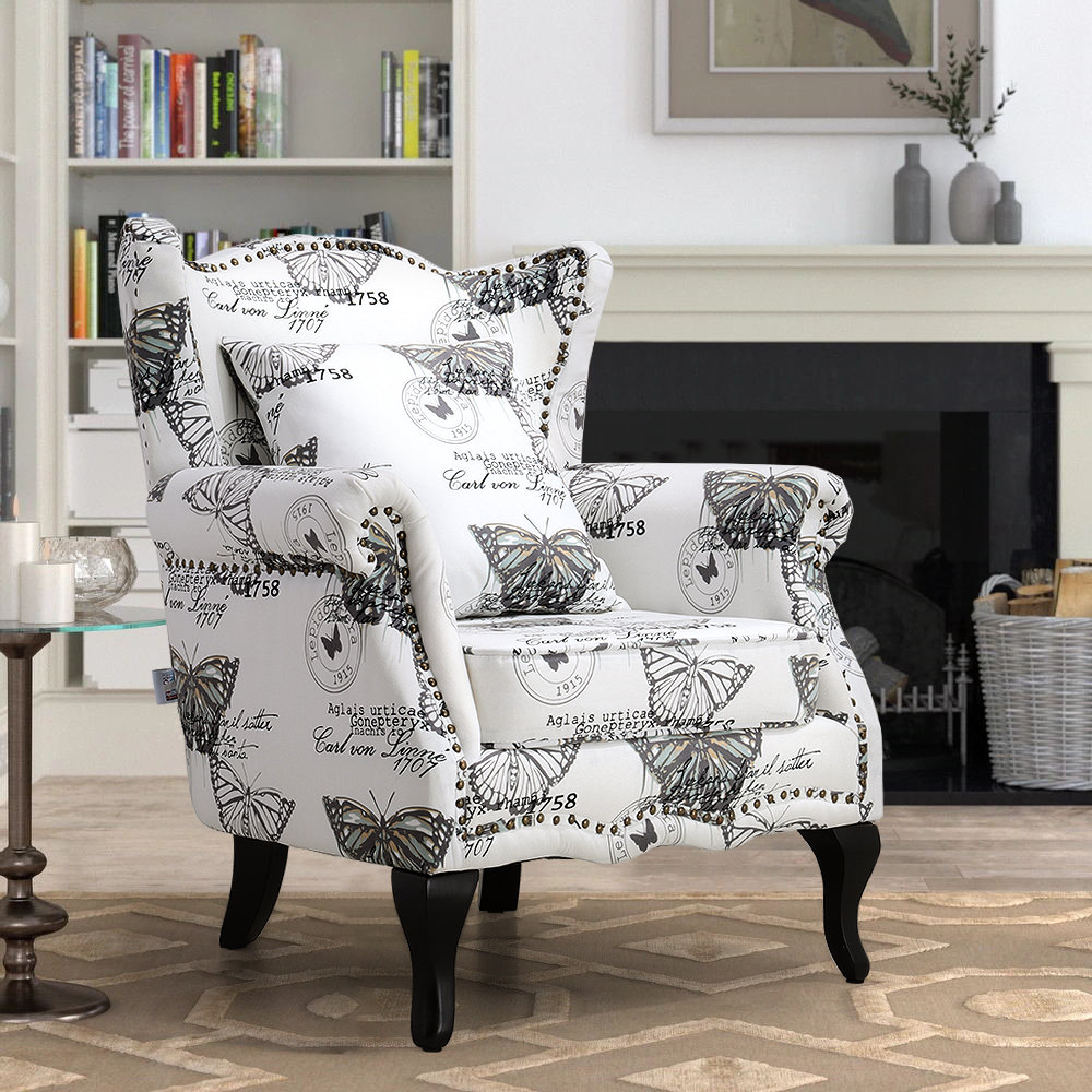 Rosalind Wheeler Colyn Wingback Chair & Reviews | Wayfair.co.uk