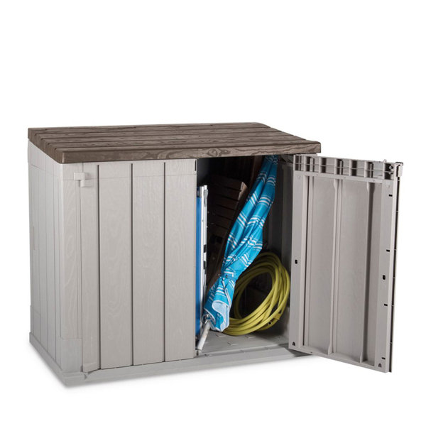 Toomax Stora Way All Weather Outdoor XL Storage Shed Cabinet & Reviews ...
