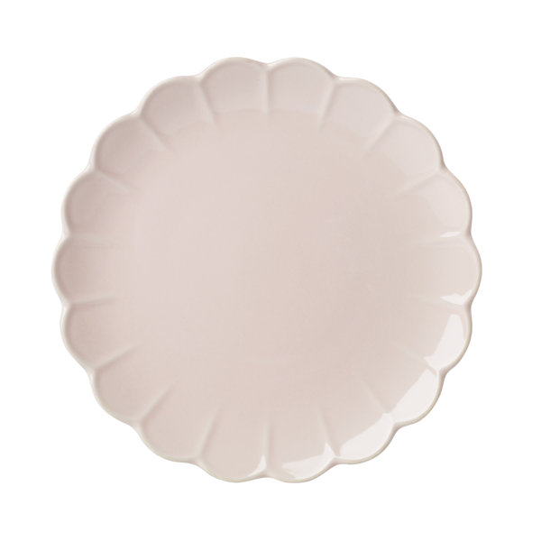 Lenox French Perle Scallop Blush 12-Piece Dinnerware Set & Reviews ...