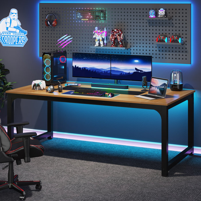 Latitude Run® Montserat Desk & Reviews | Wayfair